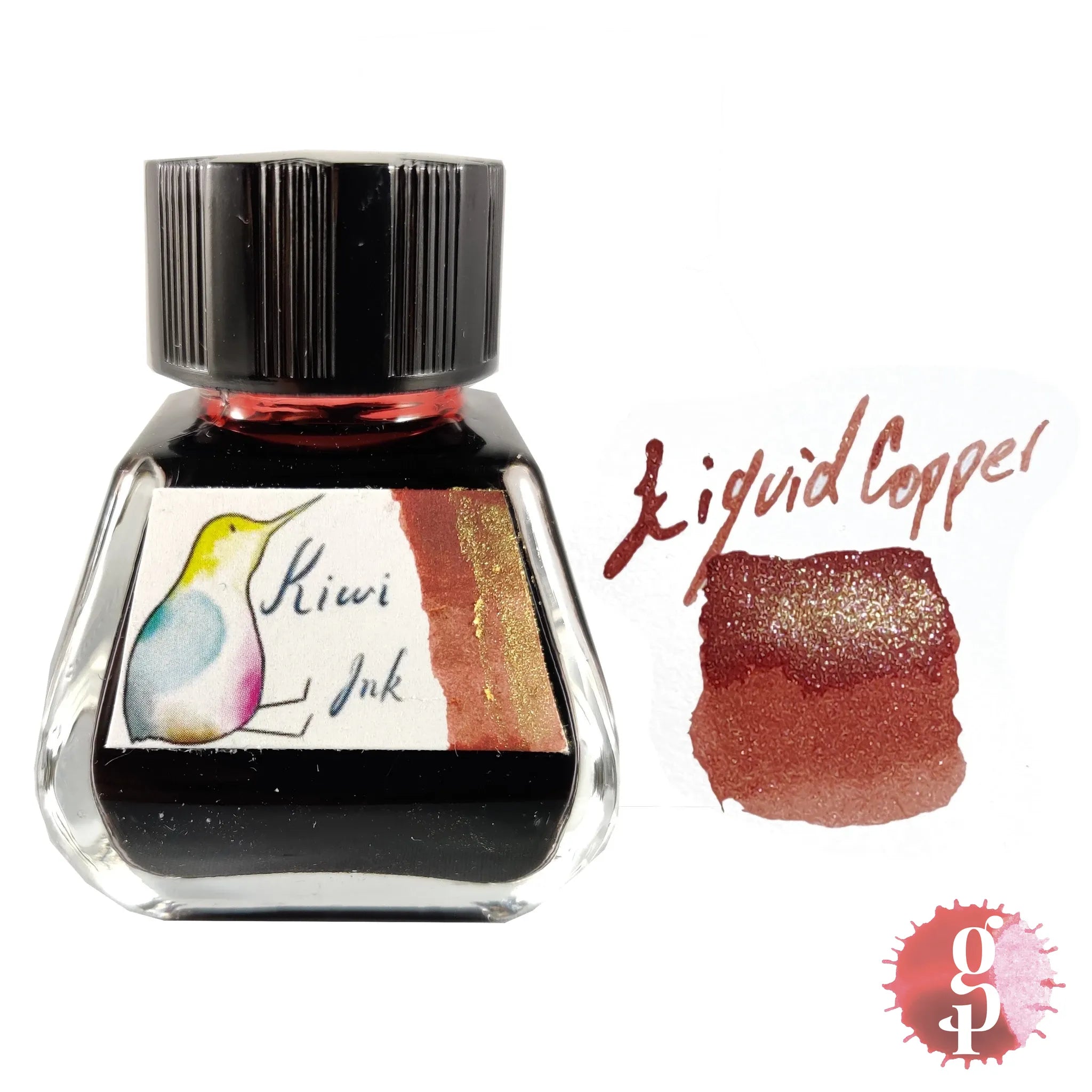 Kiwi Inks Shimmer - Liquid Copper – Gourmet Pens Shop