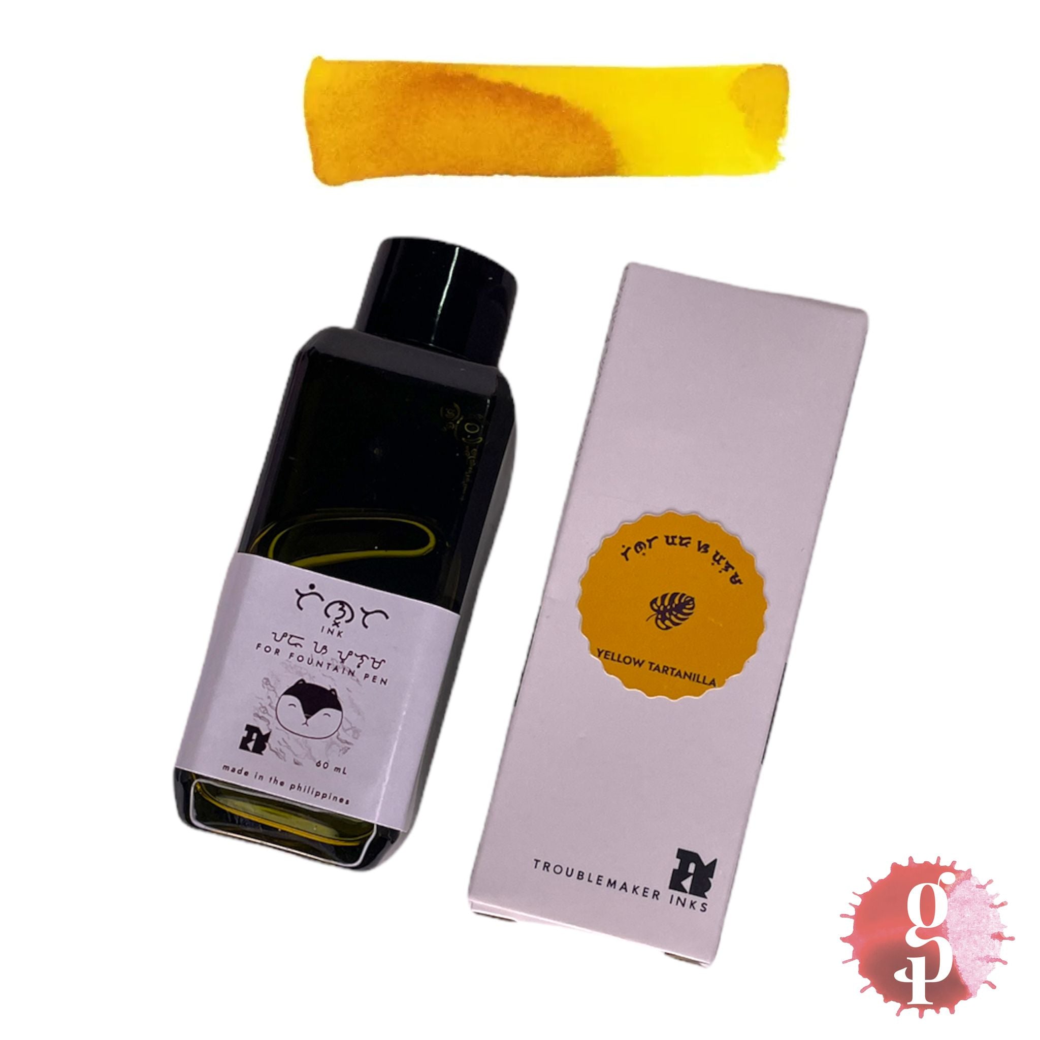 Troublemaker Inks - Yellow Tartanilla – Gourmet Pens Shop